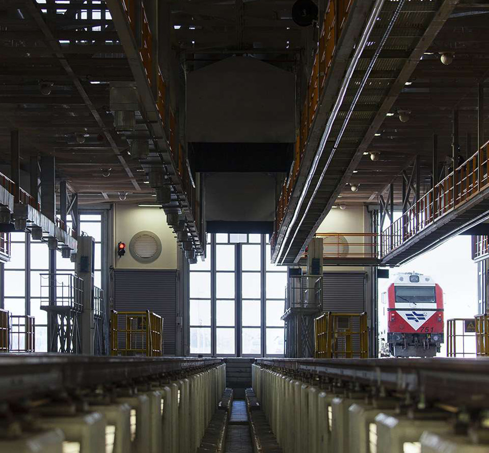 Railway Maintenance Garage - Miloslavsky Architects